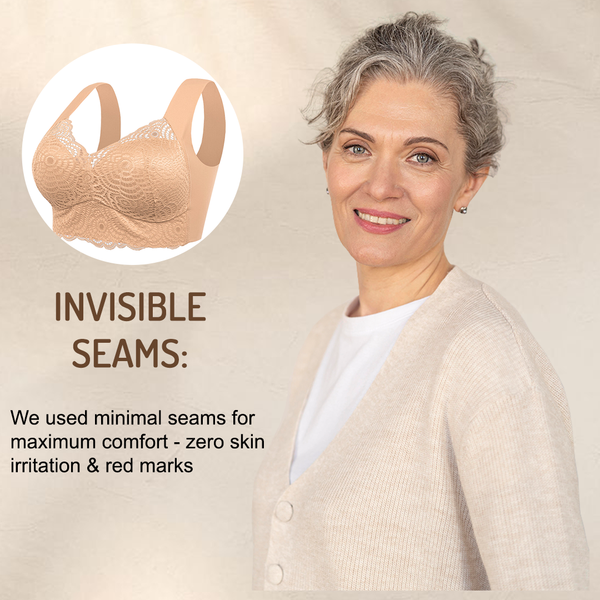 Ultimate Lift Stretch Full Coverage Seamless Lace Cut-Out Bra – Lismali
